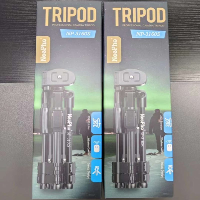 Giá đỡ 3 chân NeePho (TRIPOD) NP-3160S kèm remote - Linh Kiện Mậu Nguyên